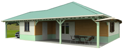 Toute la gamme Caribois constructeur en guadeloupe de maison bois ...